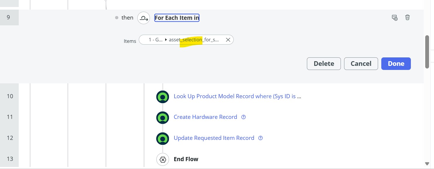 Solved: MRVS Iterate in flow designer issue - ServiceNow Community